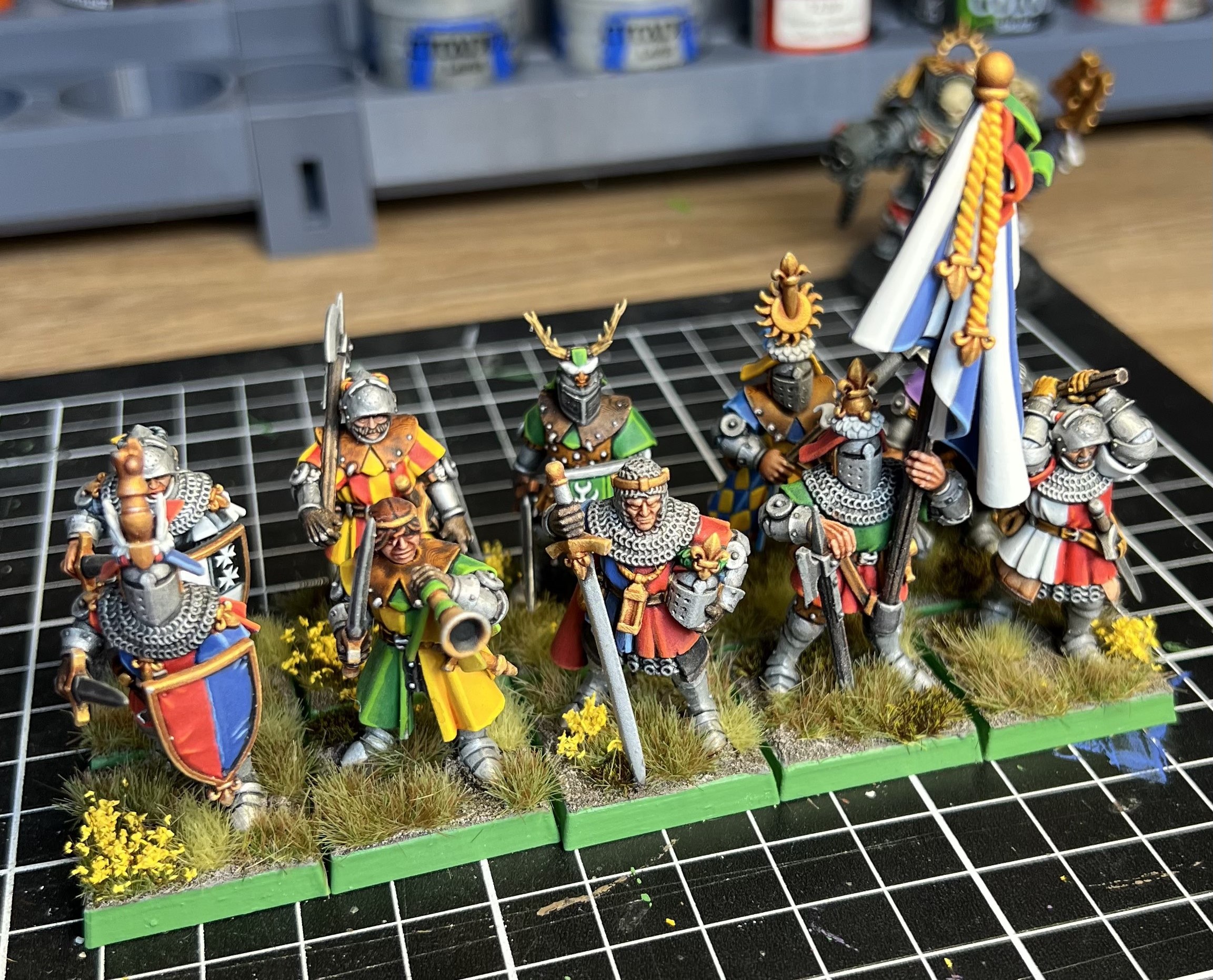 3D Printable Knights of Gallia on Foot - Highlands Miniatures by ...