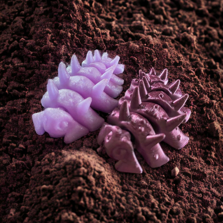 3D Printable Rolly Polly Isopods by The Dragon's Den