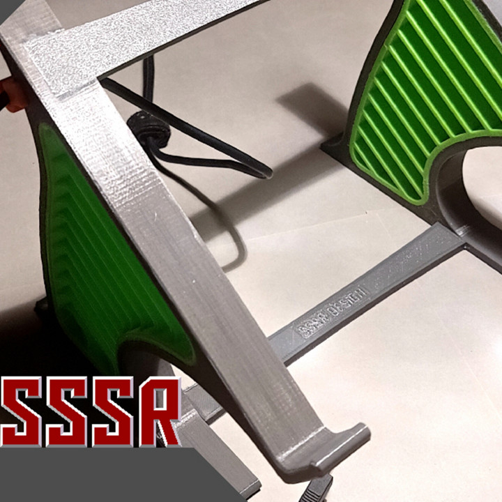 3D Printable Laptop Stand 2 by MING