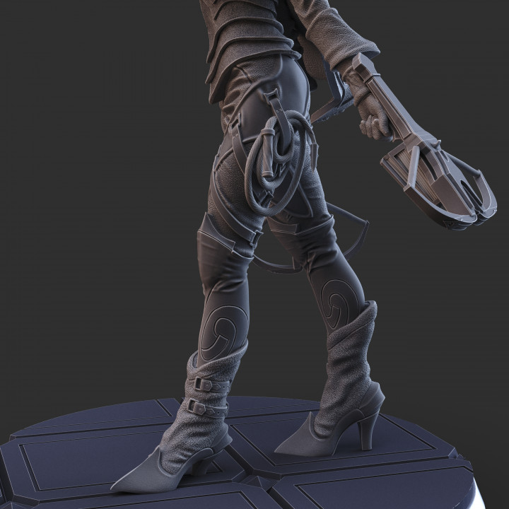 3D Printable Vampire hunter by Imp3dsion