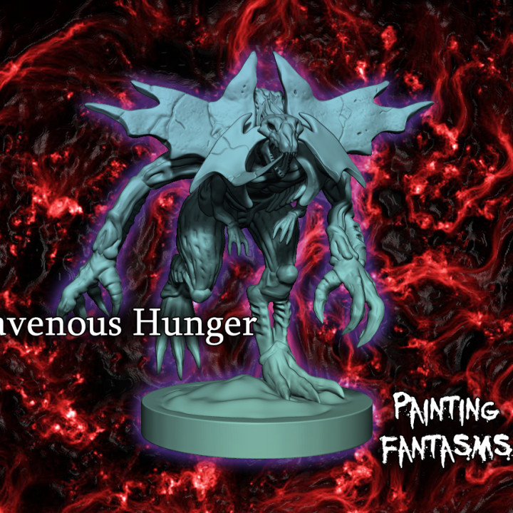 3D Printable Ravenous Hunger by Studio Fantasms