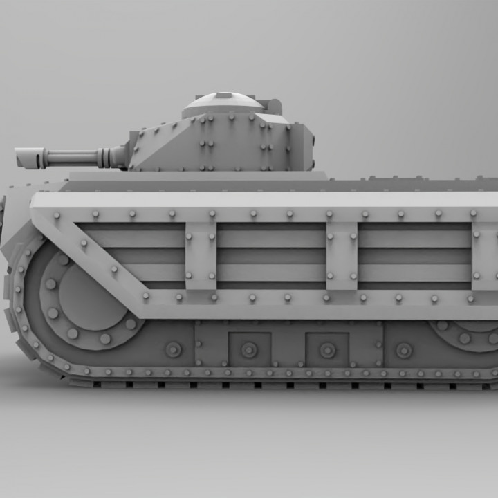 3D Printable Transport Tank by Rogue Sculpts