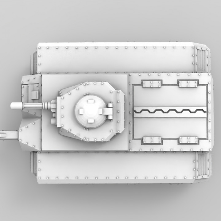 3D Printable Transport Tank by Rogue Sculpts