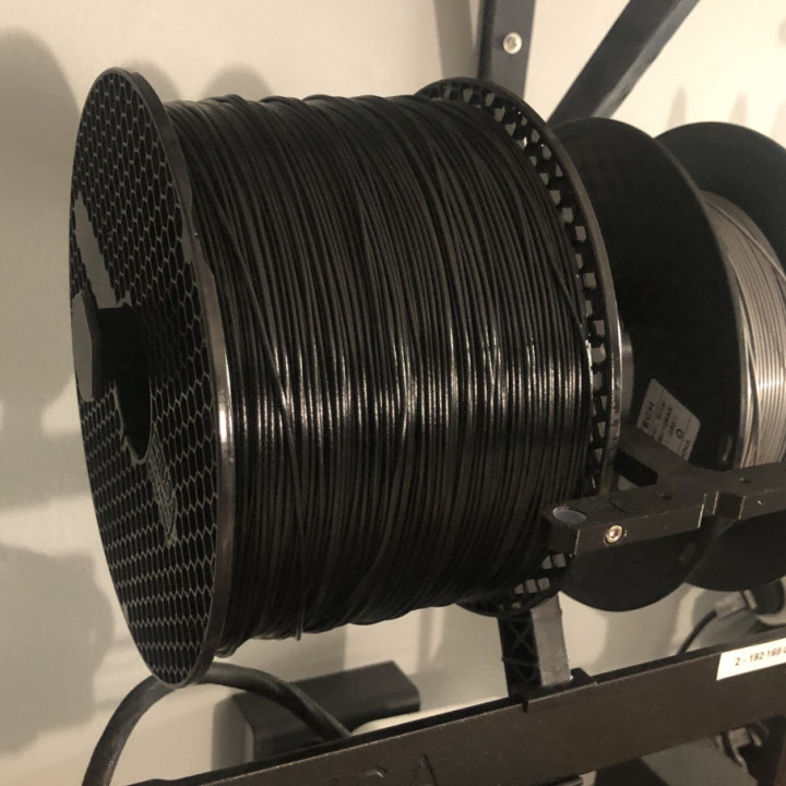 3D Printable Prusa 2kg Spool Holder Extension by CANAVESE DANIEL
