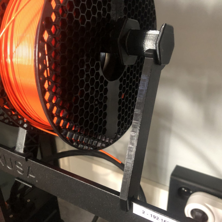 3D Printable Prusa 2kg Spool Holder Extension by CANAVESE DANIEL