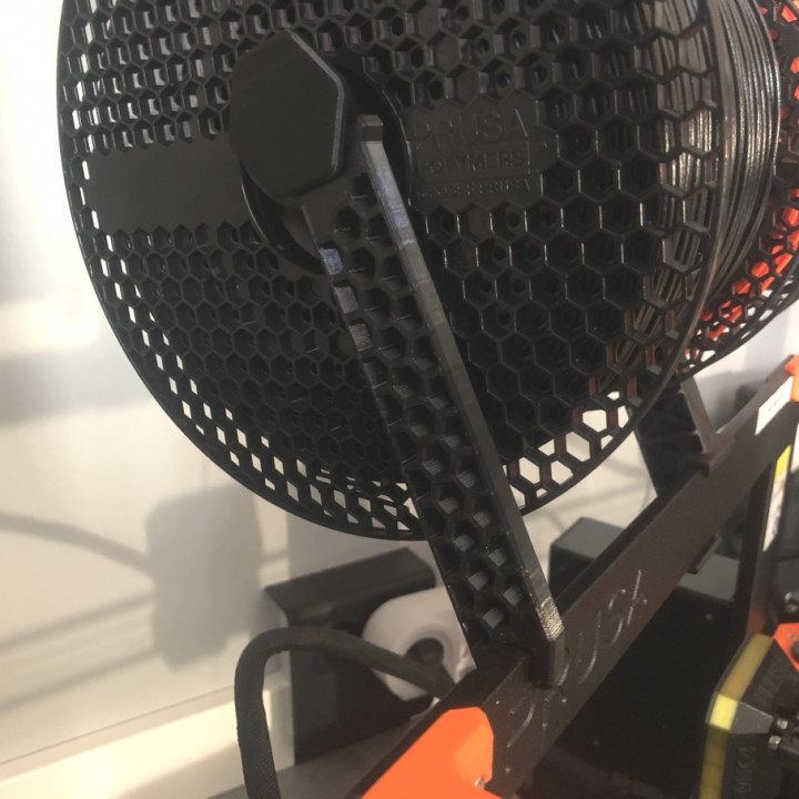 3D Printable Prusa 2kg Spool Holder Extension by CANAVESE DANIEL