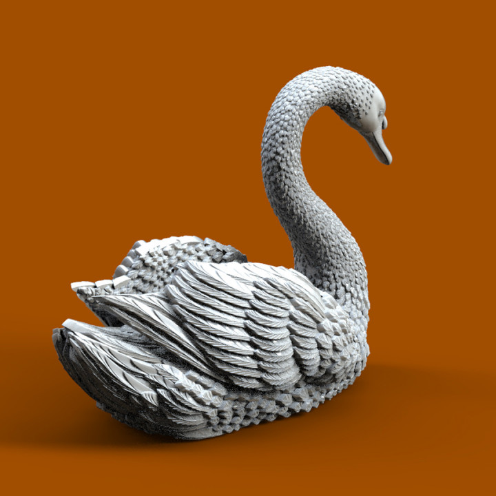 3D Printable SWAN by Dmitry Tishchenkov
