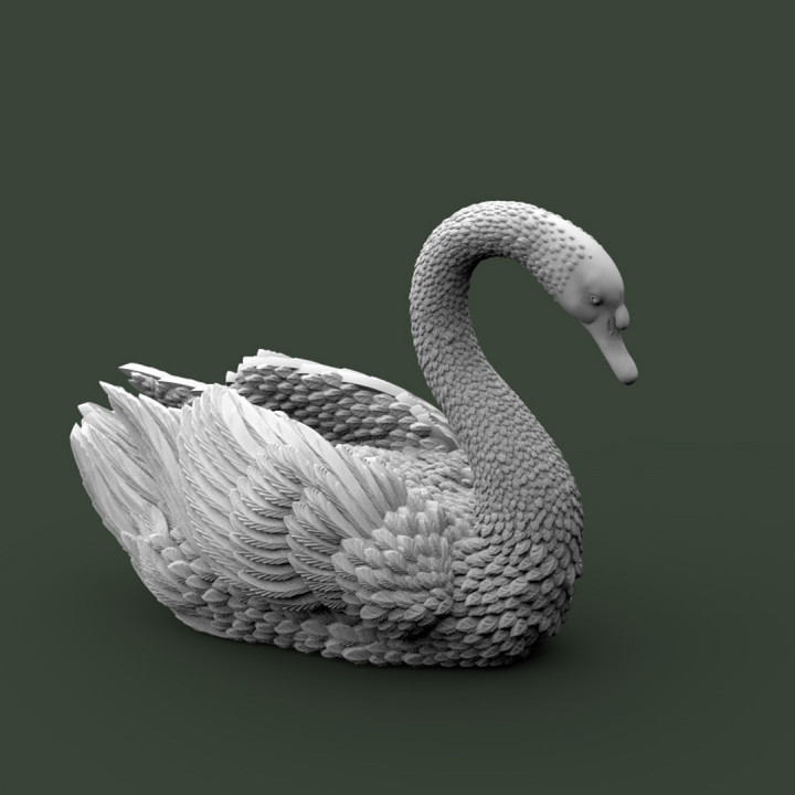 3D Printable SWAN by Dmitry Tishchenkov