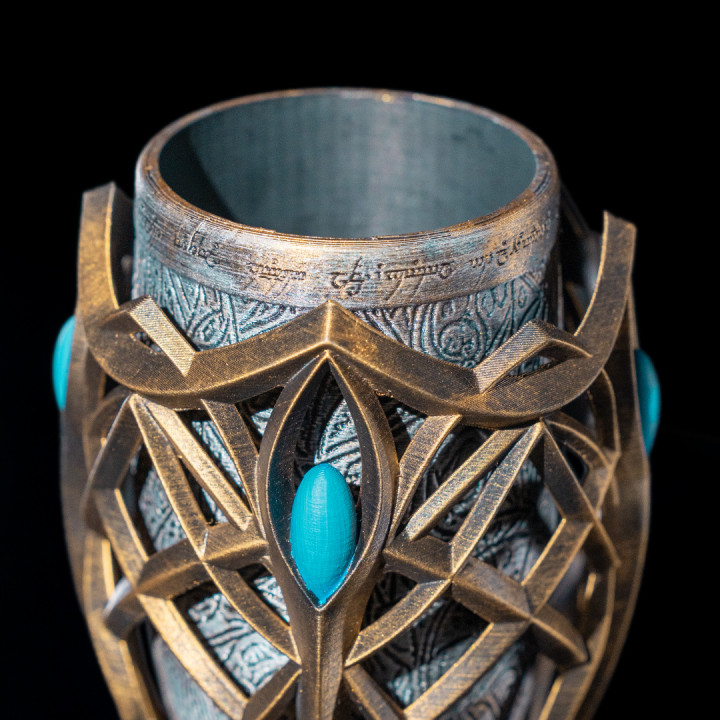 3D Printable Elven Goblet by Stlflix