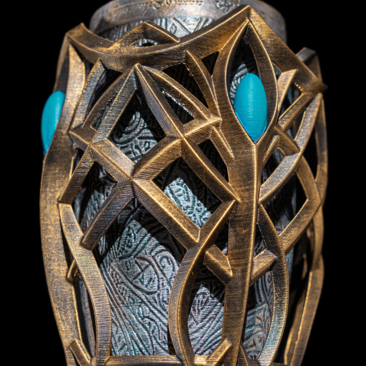 3D Printable Elven Goblet by Stlflix