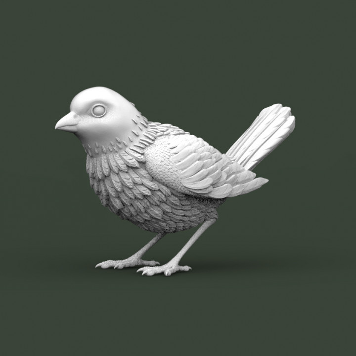 3D Printable bird by Dmitry Tishchenkov