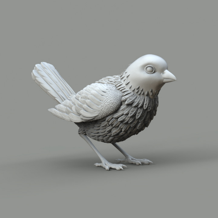 3D Printable bird by Dmitry Tishchenkov