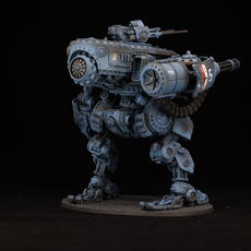 3D Printable Balius Battle Strider by Nate Feyma