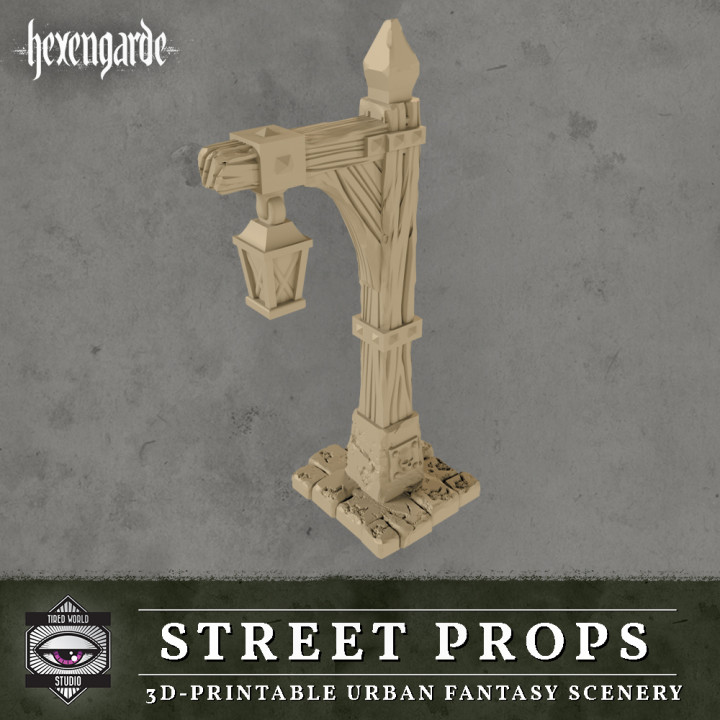 3D Printable Street Props by Tired World Studio