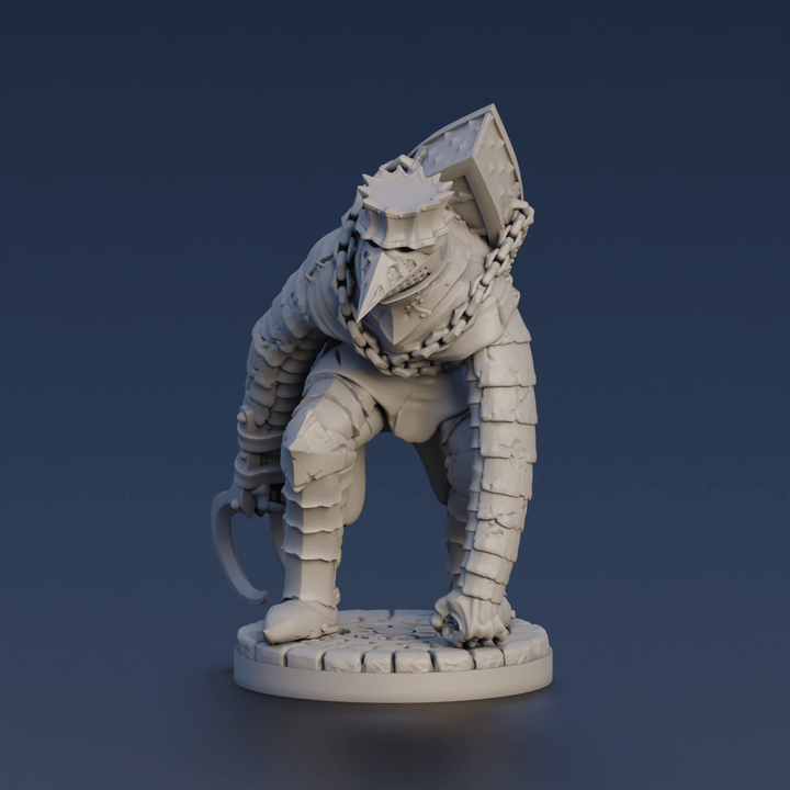 3D Printable Pig Orc Servants by vector.miniatures