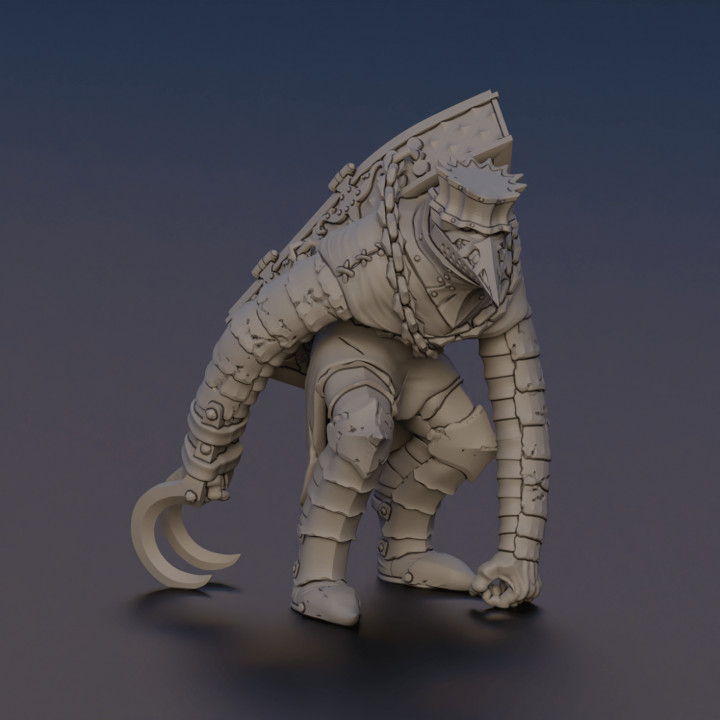 3D Printable Pig Orc Servants by vector.miniatures