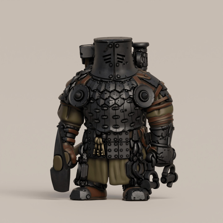 3D Printable Pig Orc Servants by vector.miniatures