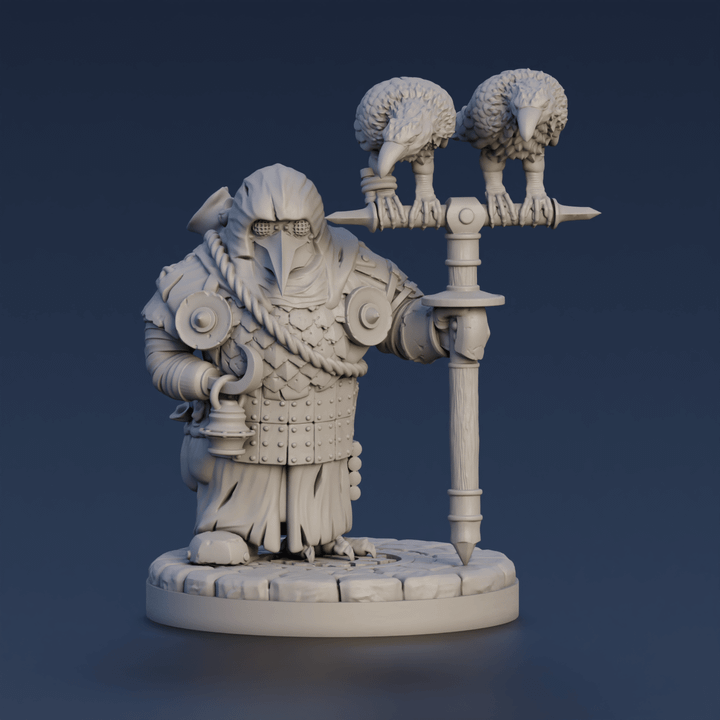 3D Printable Pig Orc Fancier Servant by vector.miniatures