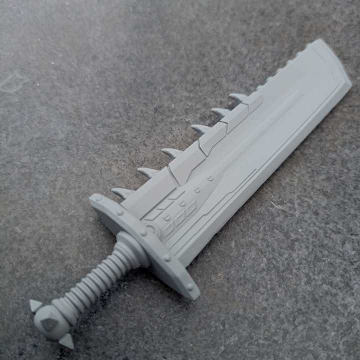 3D Printable FREE 'Captain Gorr' sword STL file by Alex