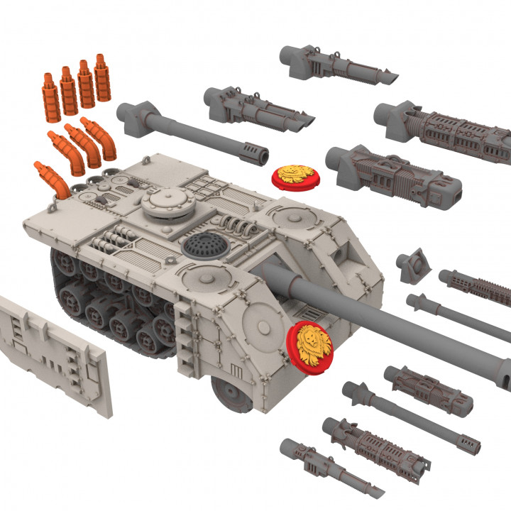 3D Printable Ultimate War Machine Bundle - 5 Tanks, 2 Transports, 1 ...