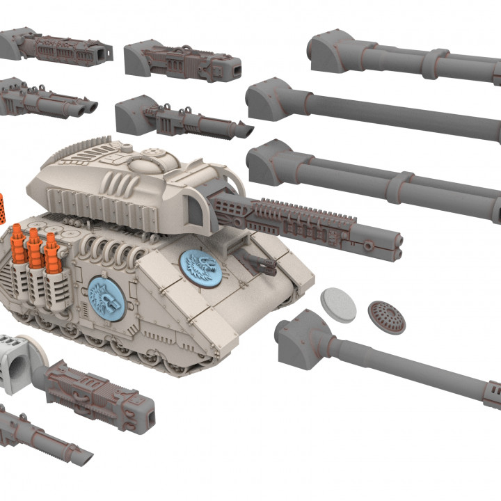 3D Printable Ultimate War Machine Bundle - 5 Tanks, 2 Transports, 1 ...