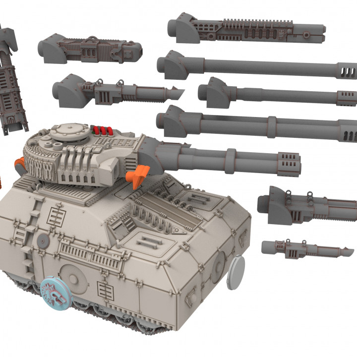 3D Printable Ultimate War Machine Bundle - 5 Tanks, 2 Transports, 1 ...