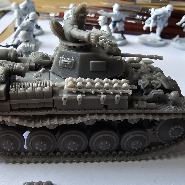 3D Print of Panzer II C 1937-1940 european and DAK version 1941 by ...