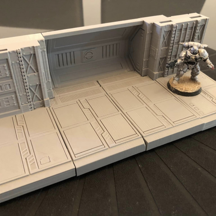 3D Printable Project Mobius Patreon 202310 - Cargo Ship Seraphim and ...