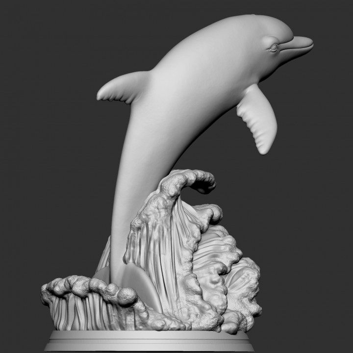 3D Printable dolphine by YD STUDIO