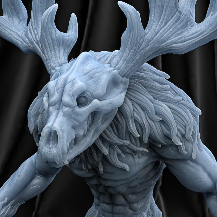 3D Printable wendigo by YD STUDIO