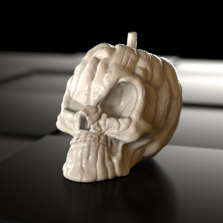 3D Printable Trick or Chess Pawn by HarsBeeldt