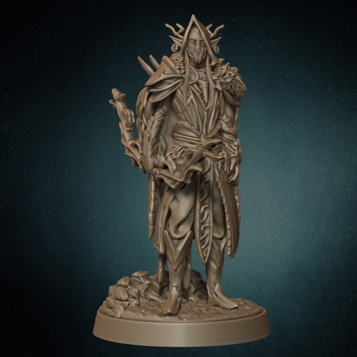 3D Printable Elf Male - 8 poses - Whispering Forest II by Monolith Arts