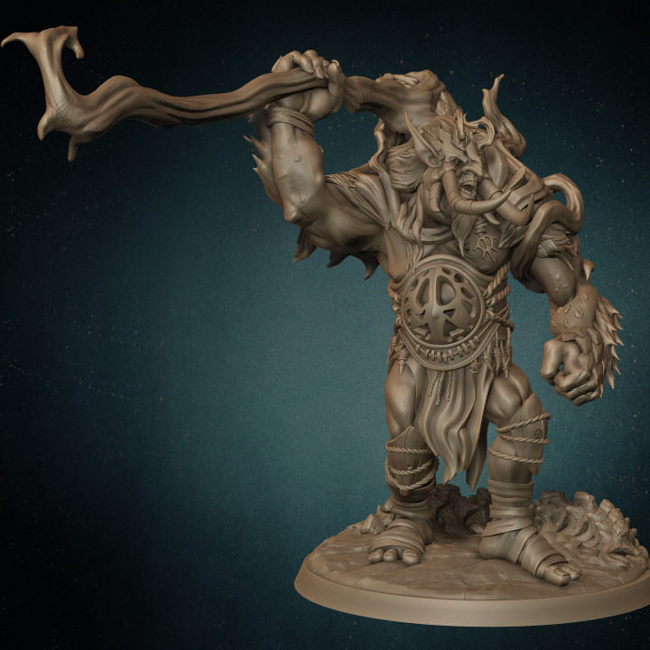 3D Printable Forest Troll - 3 poses - Whispering Forest II by Monolith Arts