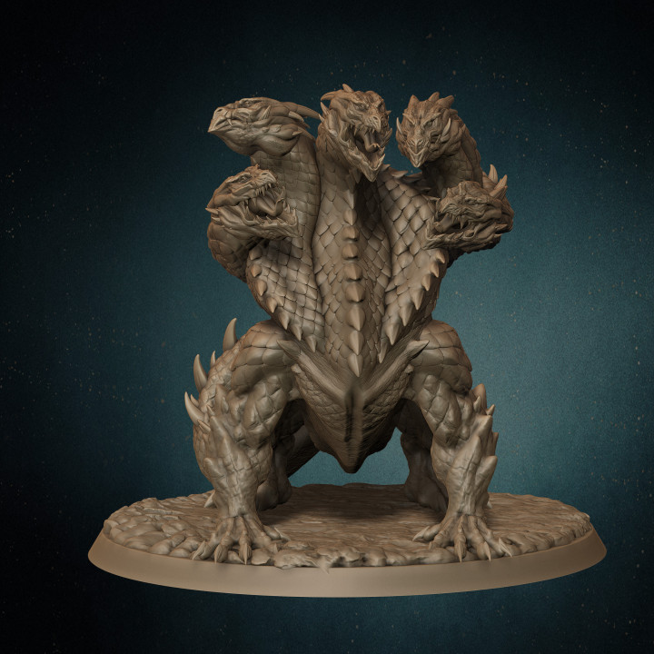 3D Printable Hydra - Whispering Forest II by Monolith Arts