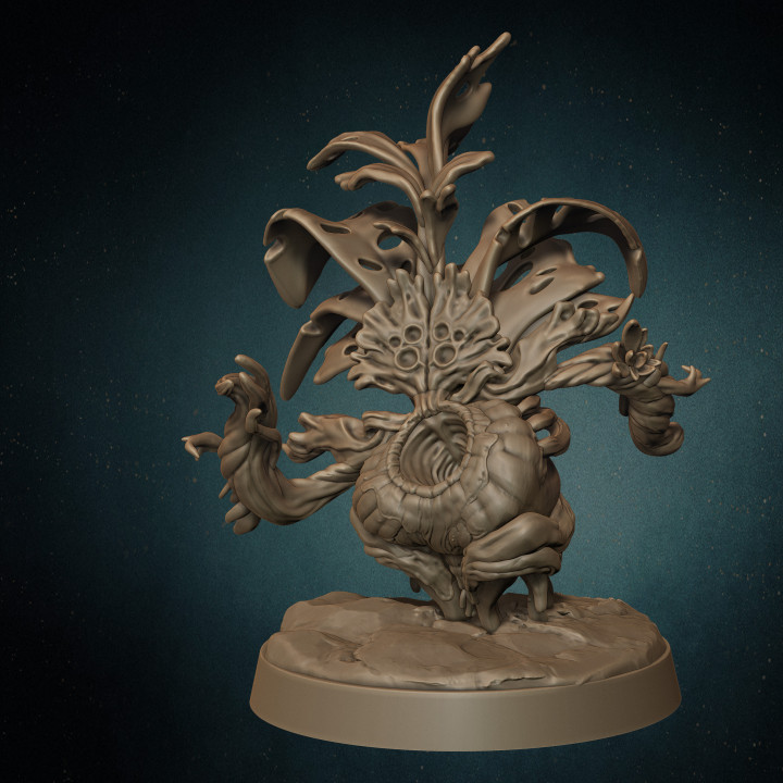 3D Printable Mandrake A - 3 poses - Whispering Forest II by Monolith Arts