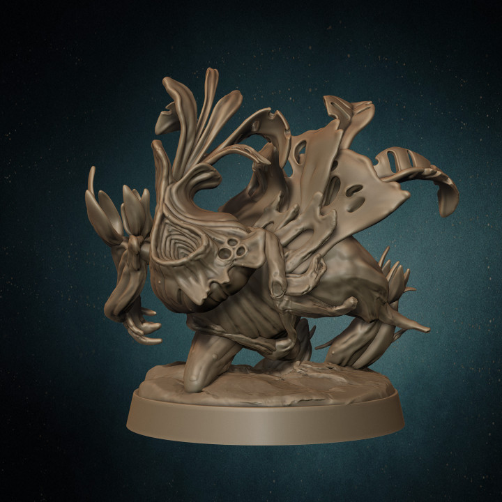 3D Printable Mandrake B - 3 poses - Whispering Forest II by Monolith Arts