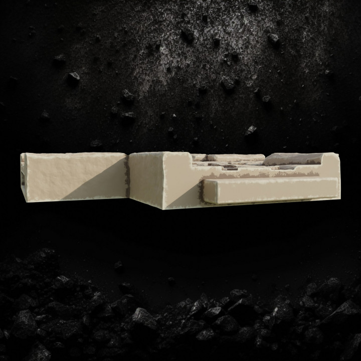 3D Printable 3 Modular Road Tiles by Galandir's Pit & Cie