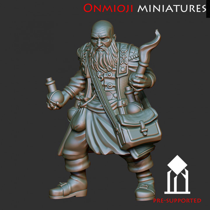 3D Printable Alchemist by Stanislav Kuznetsov