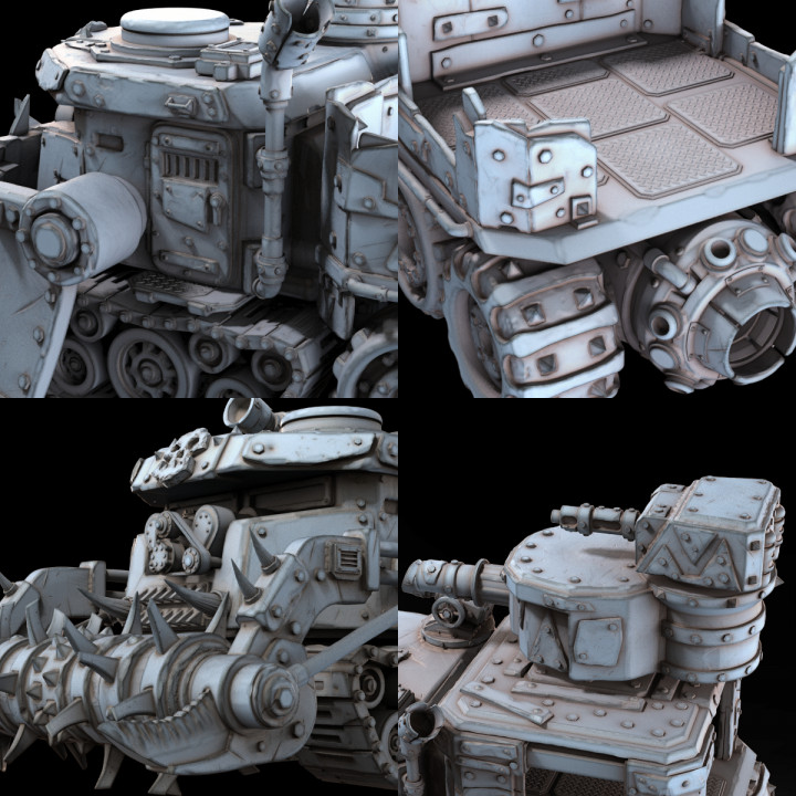 Descargar Vehicle Pack (3) - Battlewagon / Trukk / Kustom Boosta de ...