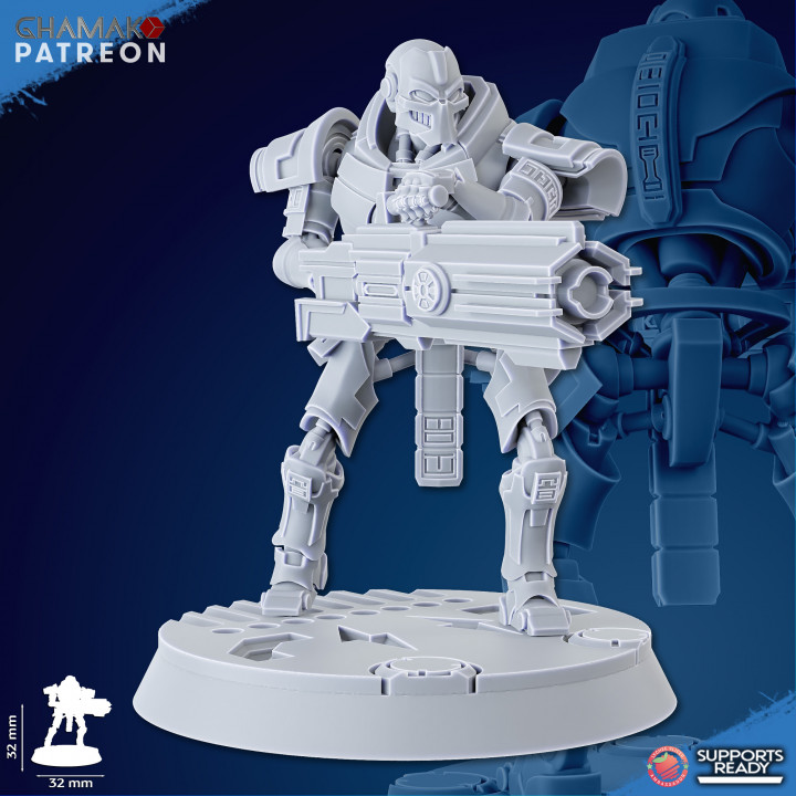 3D Printable Undying Heavy Soldier by Ghamak