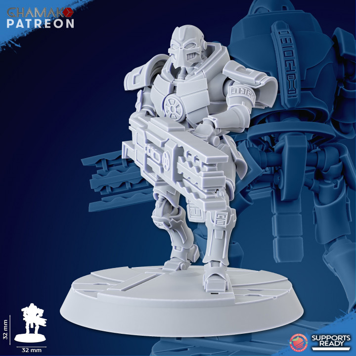 3D Printable Undying Heavy Soldier by Ghamak