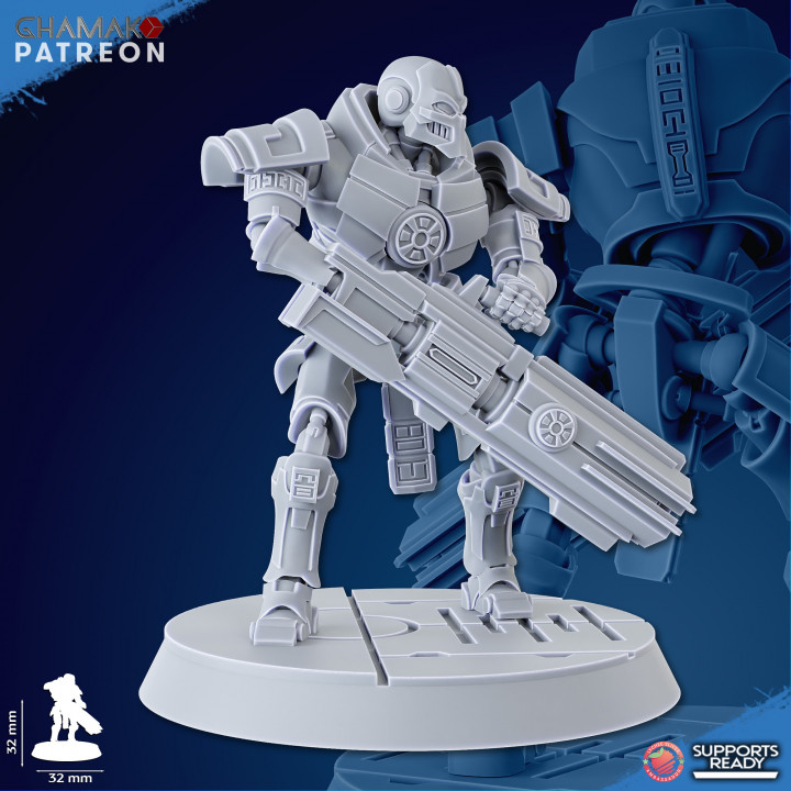 3D Printable Undying Heavy Soldier by Ghamak