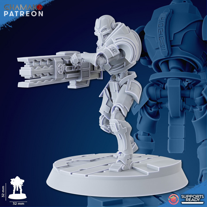 3D Printable Undying Heavy Soldier by Ghamak