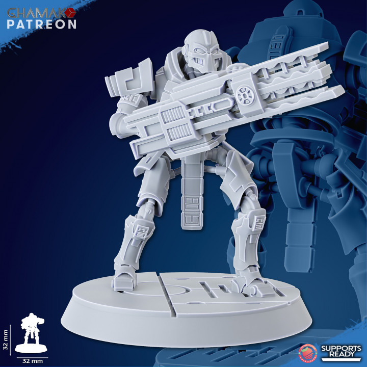 3D Printable Undying Heavy Soldier by Ghamak