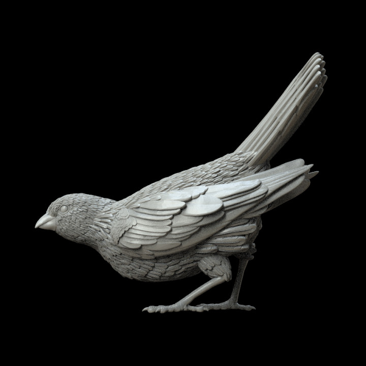 3D Printable bird by 3Dimontis