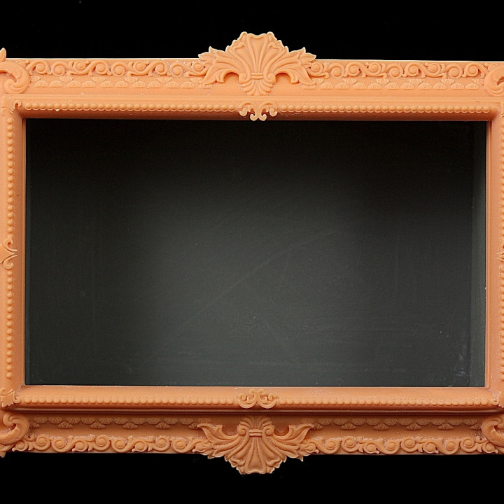 3D Printable Frame 2 with Box by Oliver Spaeth