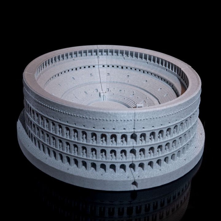 3D Printable The Colosseum by Stlflix