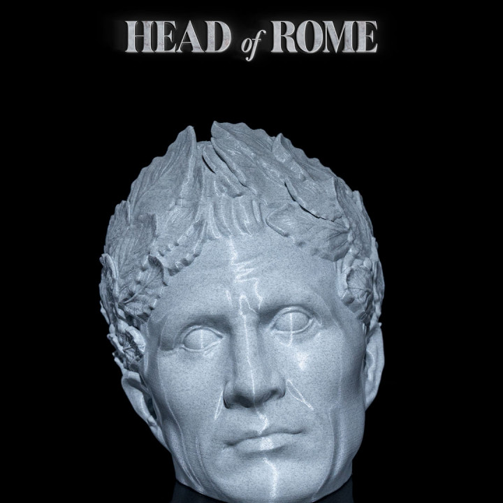 3D Printable Head of Rome by Stlflix