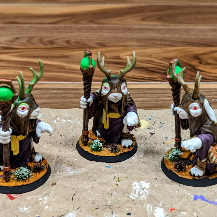 3D Print of Bunny Warlock by chrissanders2