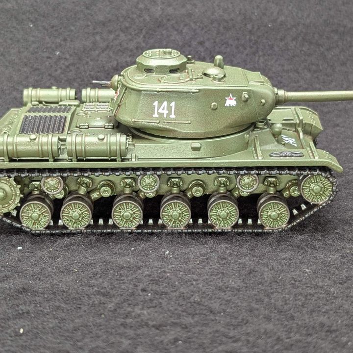 3D Printable IS-1 Heavy Tank (USSR, WW2) by Wargame3d